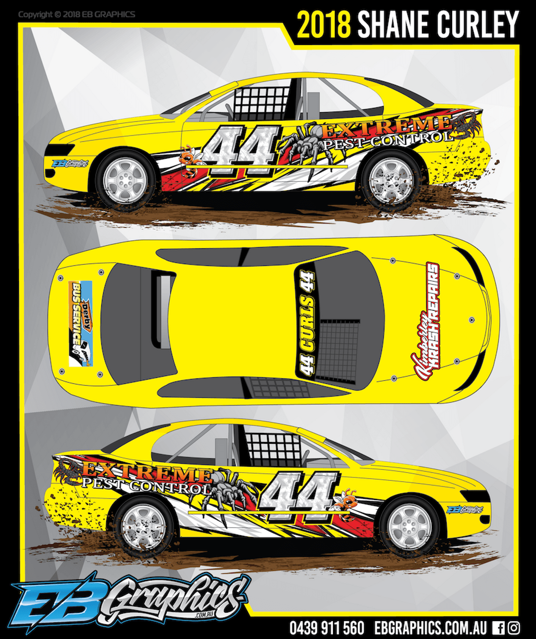 Custom Racecar Wraps | EB Graphics