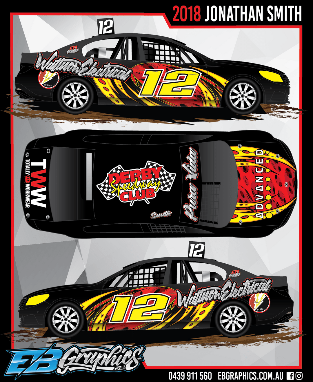 Custom Racecar Wraps | EB Graphics
