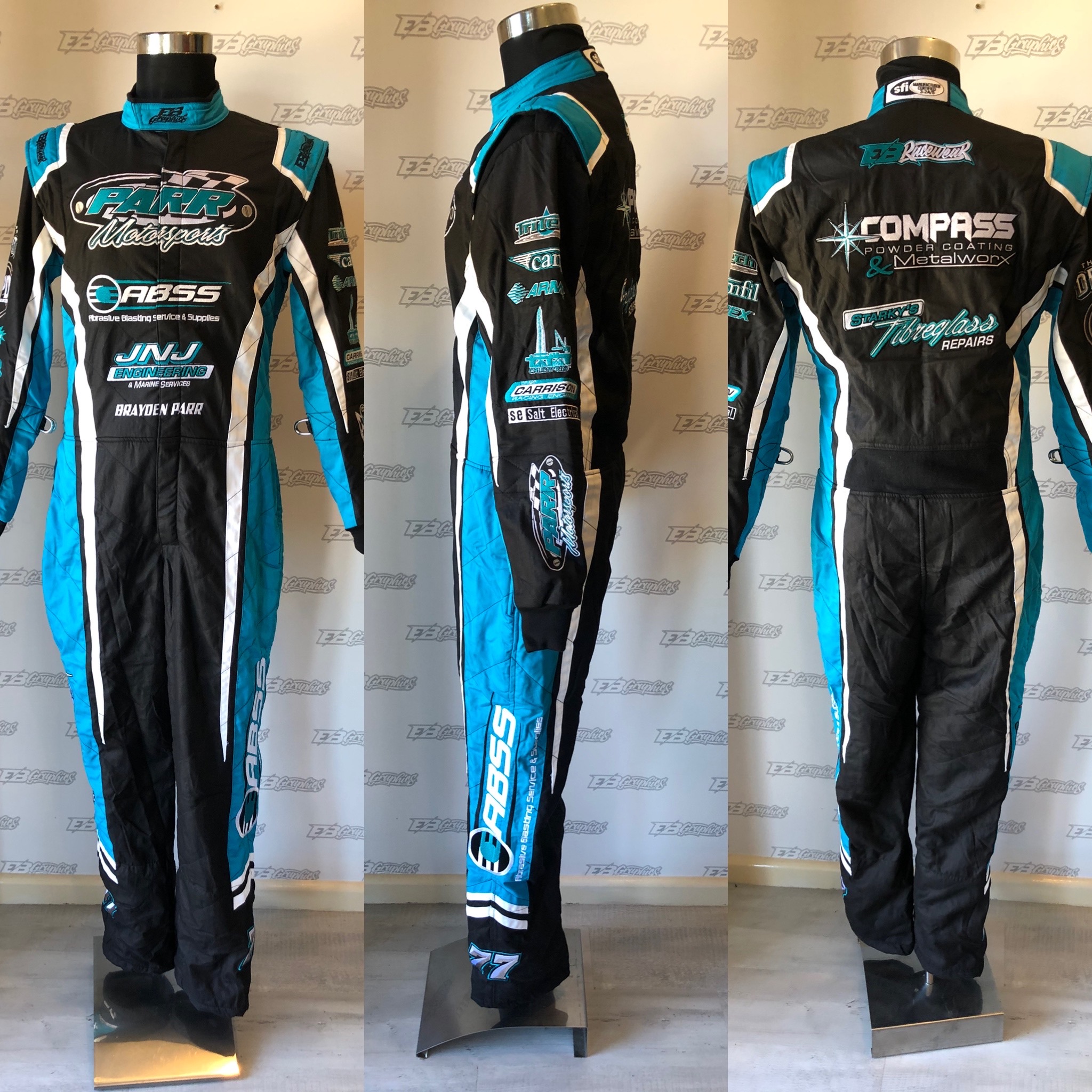 Custom Racesuits | EB Graphics
