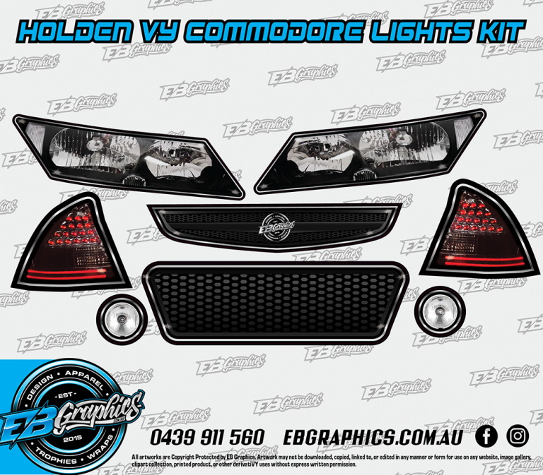 Holden VY Commodore Lights Kit - EB Graphics