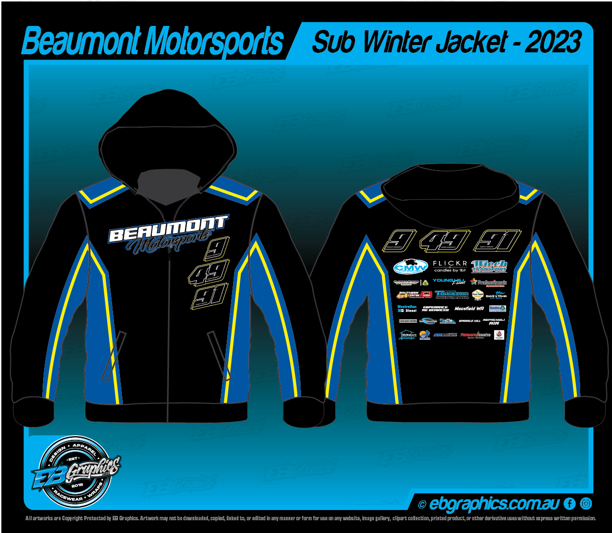 Beaumont Motorsports Shop - EB Graphics